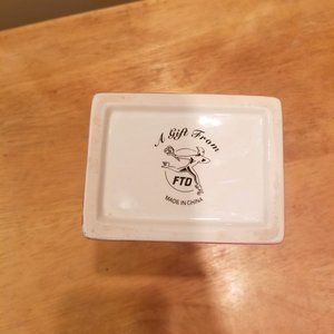 FTD | Accents | Ftd Pink Rectangular Vase | Poshmark